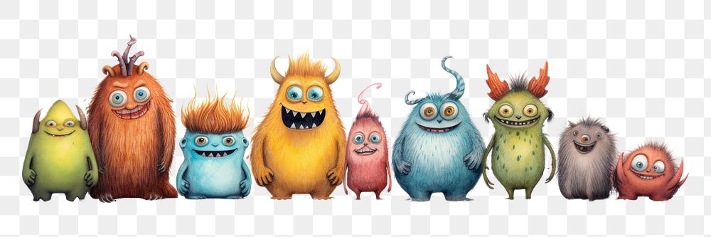 PNG Monsters animal mammal bird. | Premium PNG - rawpixel