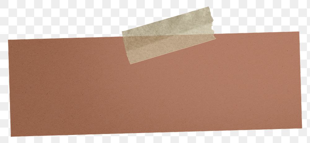 Brown paper note png scrapbook | Premium PNG - rawpixel