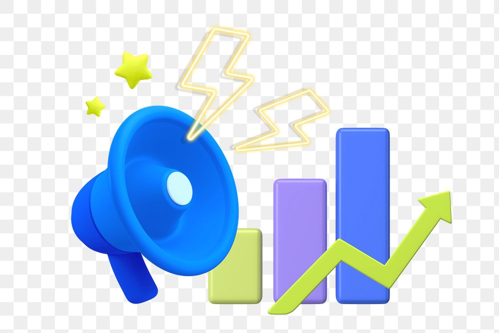 Communication strategy png sticker, 3D | Premium PNG - rawpixel