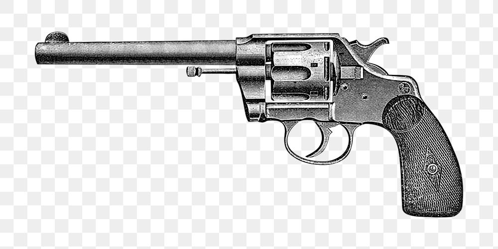 Gun png vintage illustration, transparent | Premium PNG - rawpixel
