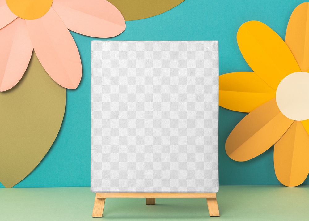 Canvas frame png mockup, transparent | Premium PNG - rawpixel