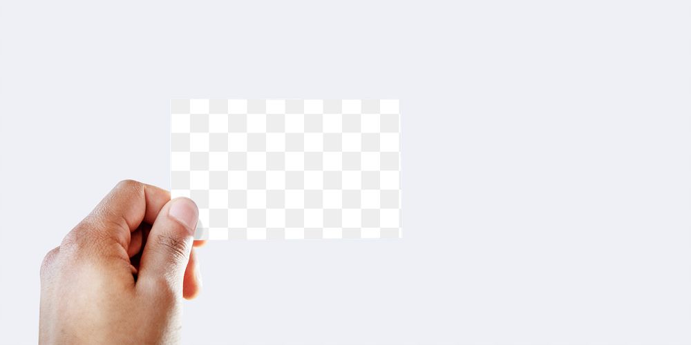 Blank business card template transparent | Free PNG - rawpixel