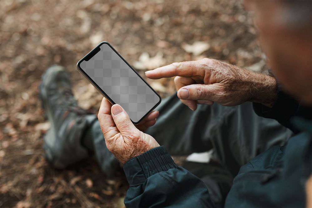 Old Person Phone Mockup Images | Free Photos, PNG Stickers, Wallpapers ...