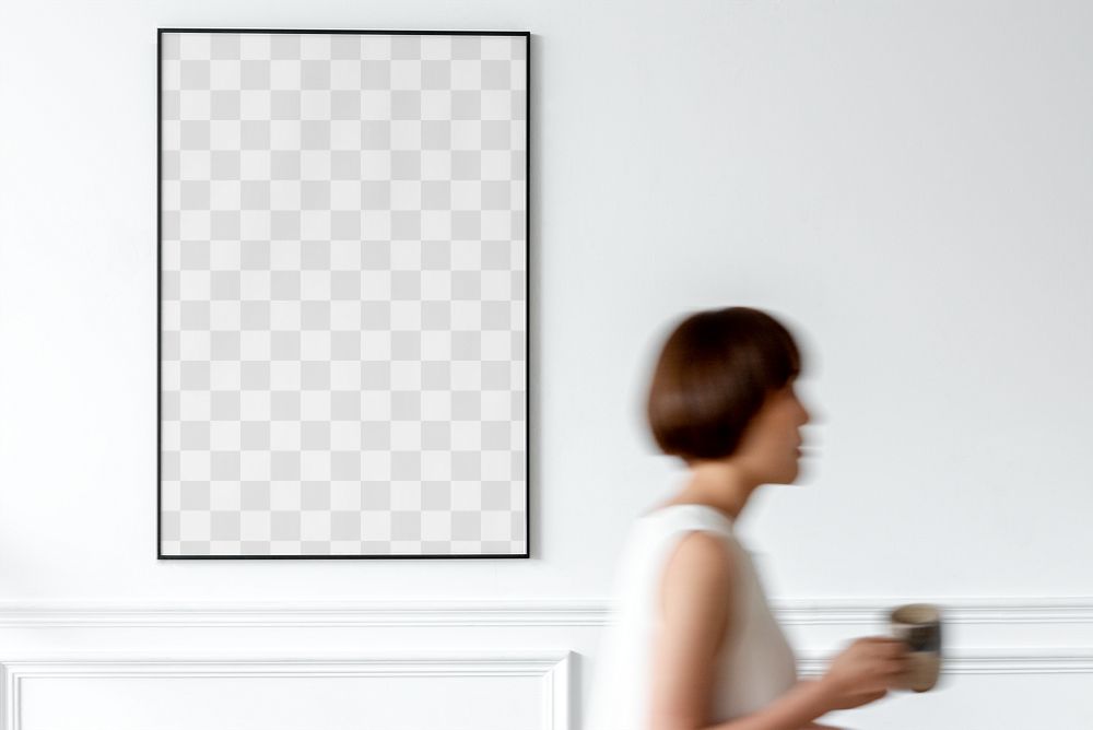 Minimal picture frame mockup png | Premium PNG - rawpixel