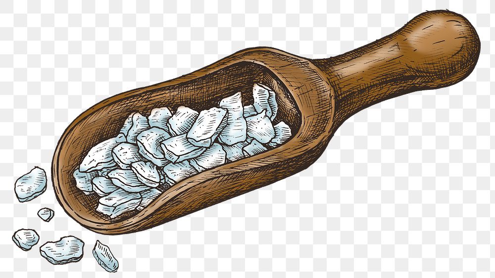 Colorful sea salt flakes png | Premium PNG Sticker - rawpixel