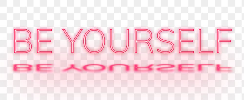 Png message Be Yourself text | Free PNG - rawpixel