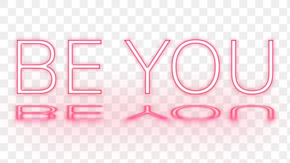 Be You png inspirational text | Free PNG - rawpixel