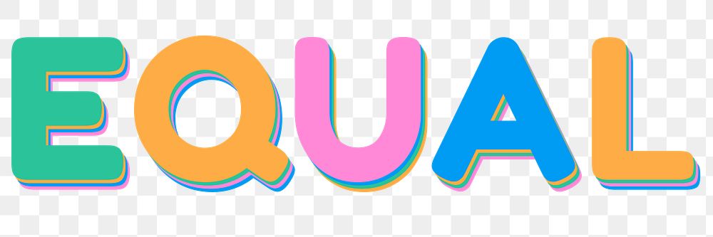 Png equal text typography font | Free PNG Sticker - rawpixel