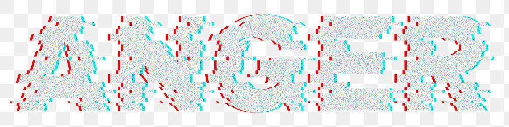 Gray blurred word ANGER typography | Free PNG Sticker - rawpixel