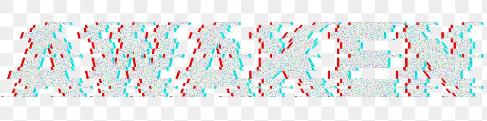 Gray blurred word AWAKEN typography | Free PNG Sticker - rawpixel