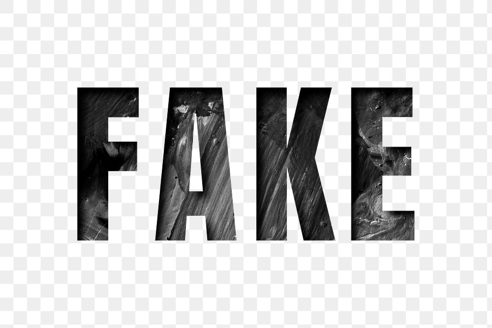 Fake uppercase letters typography design | Free PNG Sticker - rawpixel