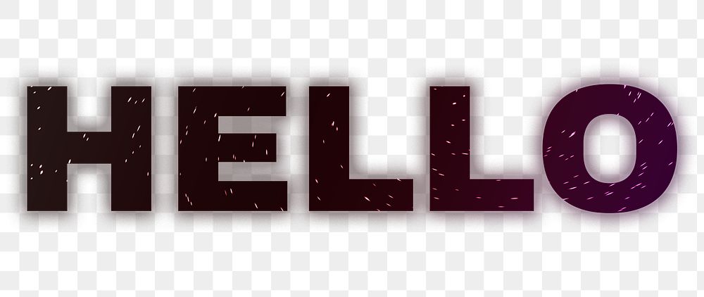 Transparent png hello neon grid | Free PNG Sticker - rawpixel