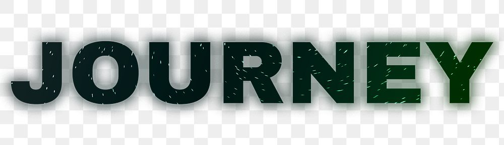 Transparent journey neon png text | Free PNG Sticker - rawpixel