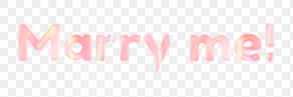 Pastel marry me! png sticker | Free PNG Sticker - rawpixel