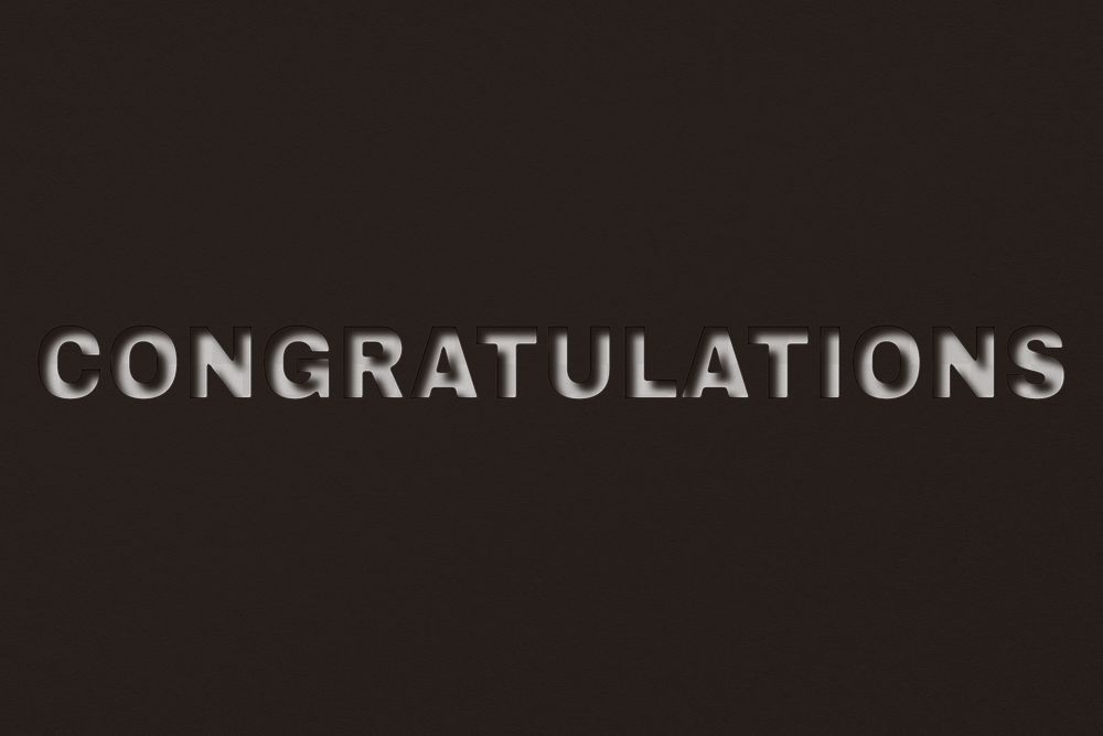 Png word congratulations bold font | Free PNG - rawpixel