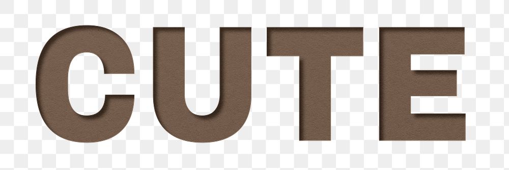 Png text cute typeface paper | Free PNG Sticker - rawpixel