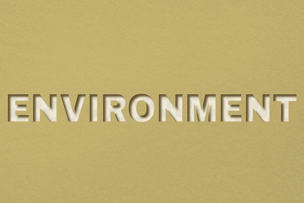 Png word environment paper cut | Free PNG - rawpixel