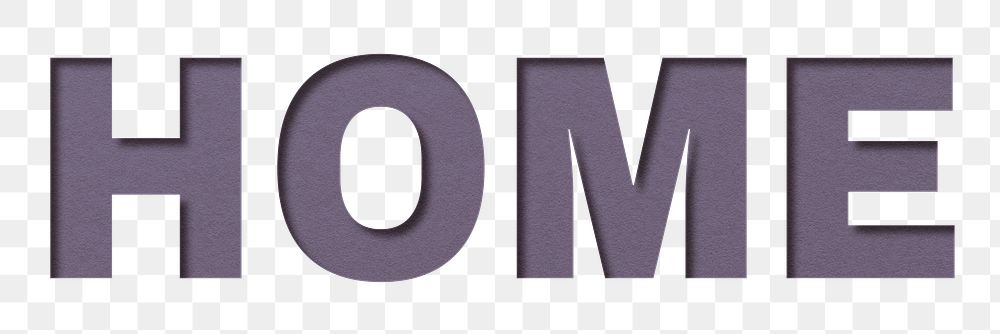 Png word home bold font | Free PNG Sticker - rawpixel