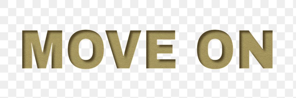 Png word move on bold | Free PNG Sticker - rawpixel