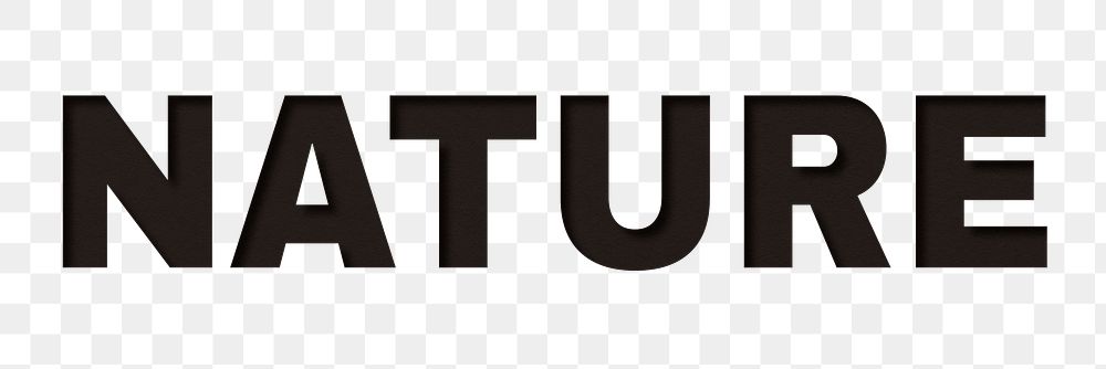 Png text nature typeface paper | Free PNG Sticker - rawpixel
