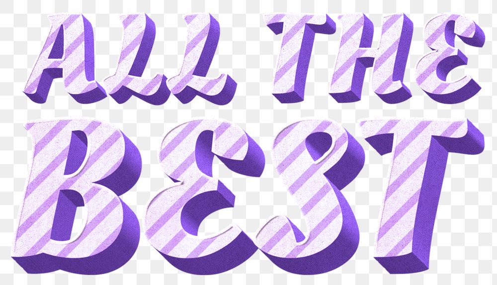 Png all the best word | Free PNG Sticker - rawpixel