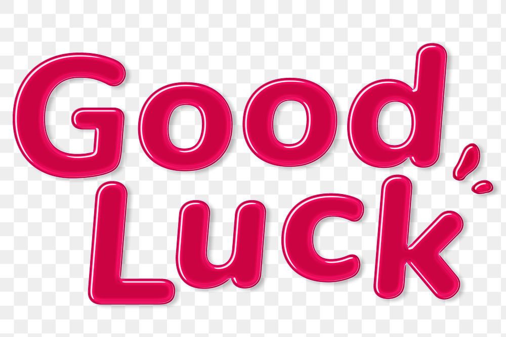 Png bold jelly good luck | Free PNG Sticker - rawpixel