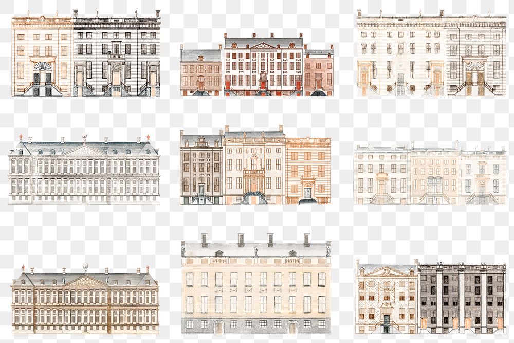 European old building png sticker | Premium PNG - rawpixel