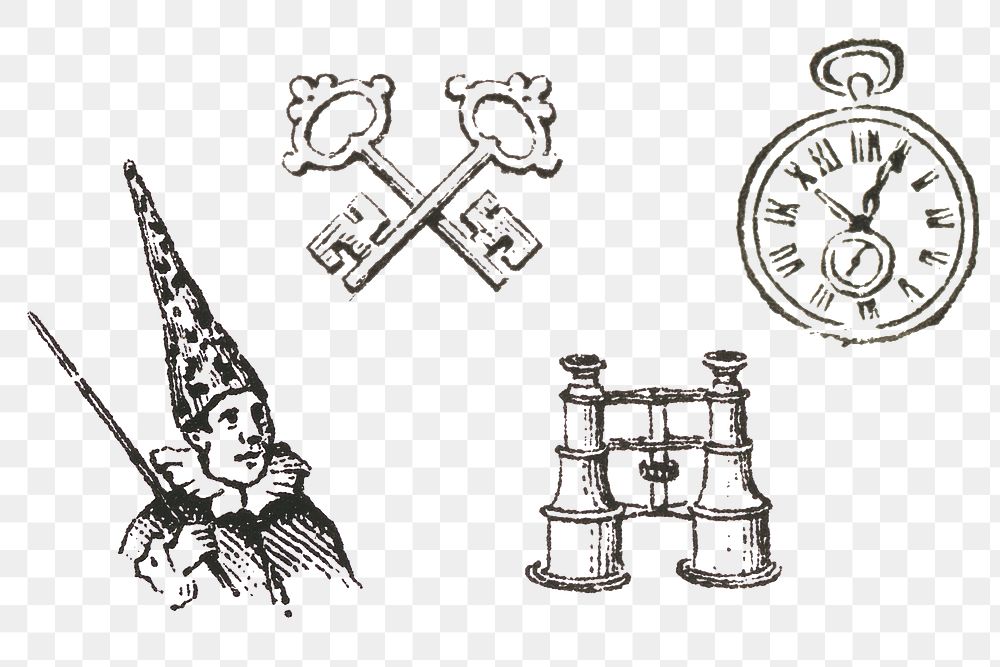 PNG victorian vintage icon hand | Free PNG - rawpixel