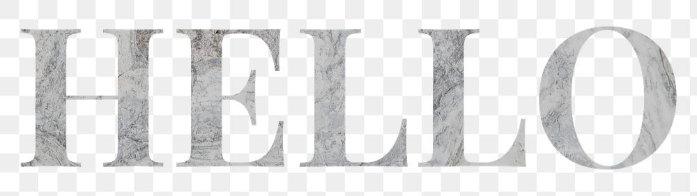 Hello text typography png sticker | Premium PNG Sticker - rawpixel