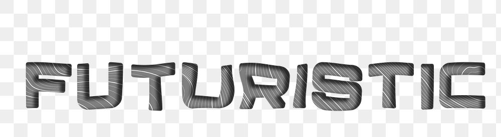 Dark gray futuristic word topographic | Premium PNG Sticker - rawpixel