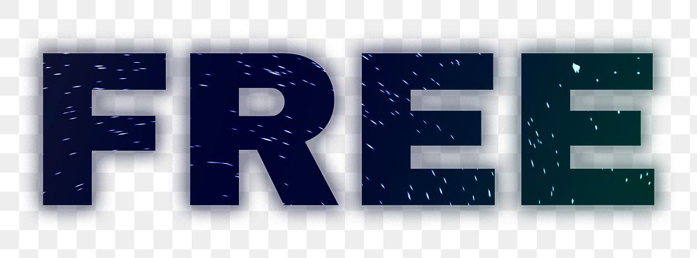 Neon free futuristic text png | Premium PNG Sticker - rawpixel