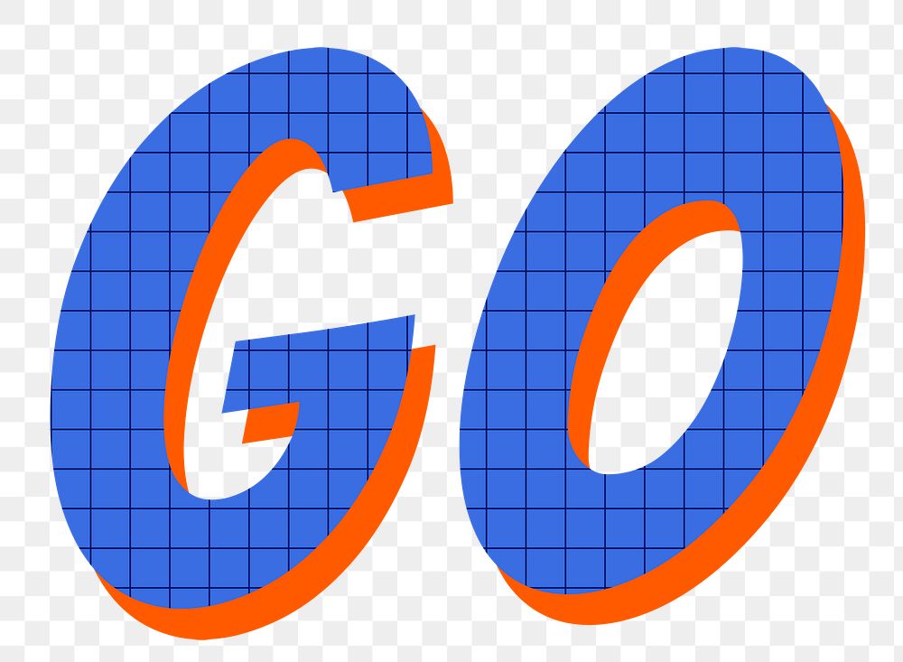 Word go funky typography png | Premium PNG Sticker - rawpixel