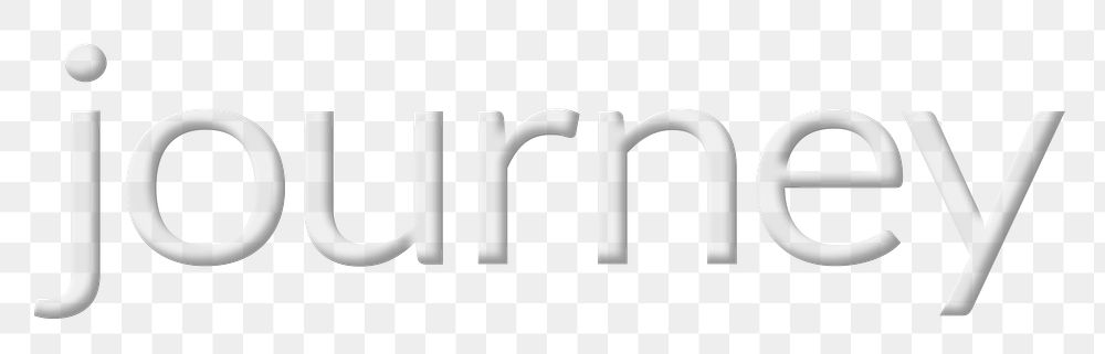 Journal embossed font png word | Premium PNG Sticker - rawpixel