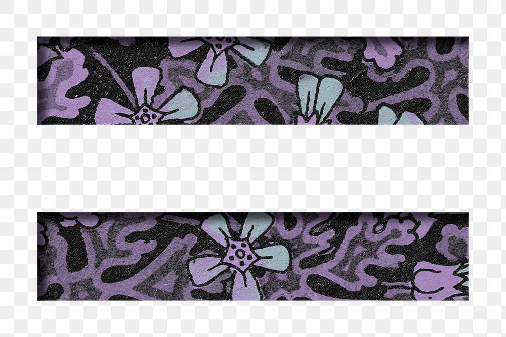 Vintage purple Equals sign png | Premium PNG Sticker - rawpixel