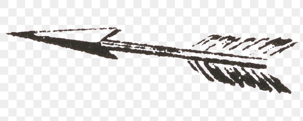 PNG vintage line arrow icon | Free PNG Sticker - rawpixel