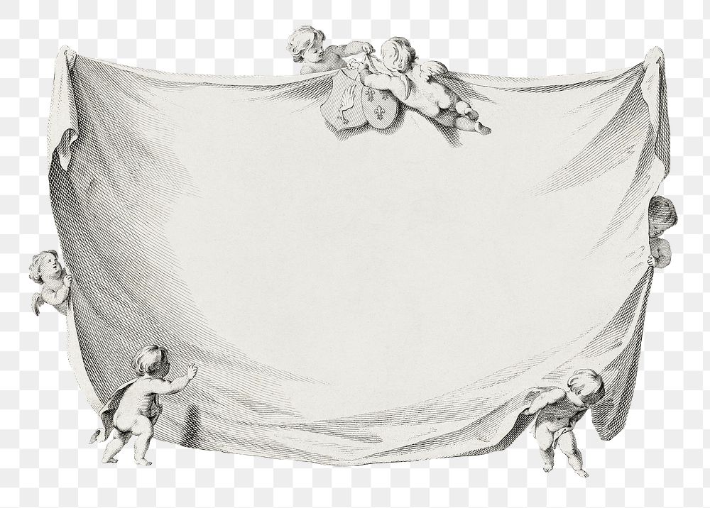 Vintage fabric sign illustration | Premium PNG Sticker - rawpixel