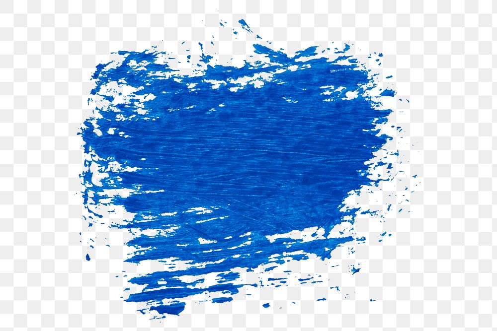 Blue brush stroke sample transparent | Premium PNG Sticker - rawpixel