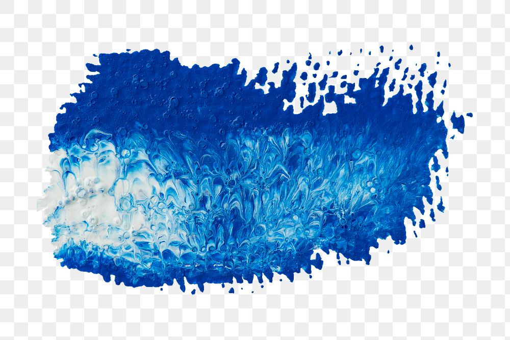 Blue brush stroke sample transparent | Free PNG Sticker - rawpixel