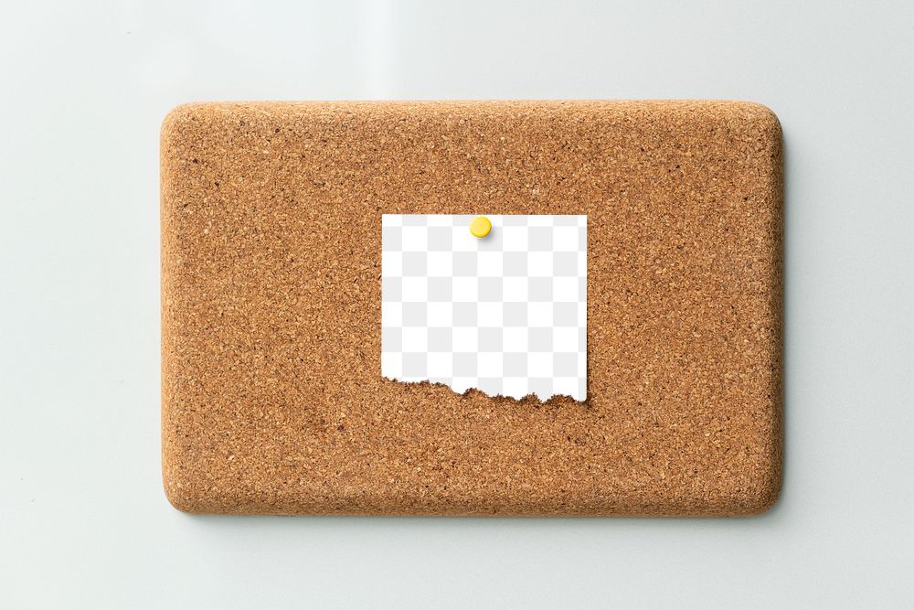Pinned note mockup png, torn | Premium PNG - rawpixel