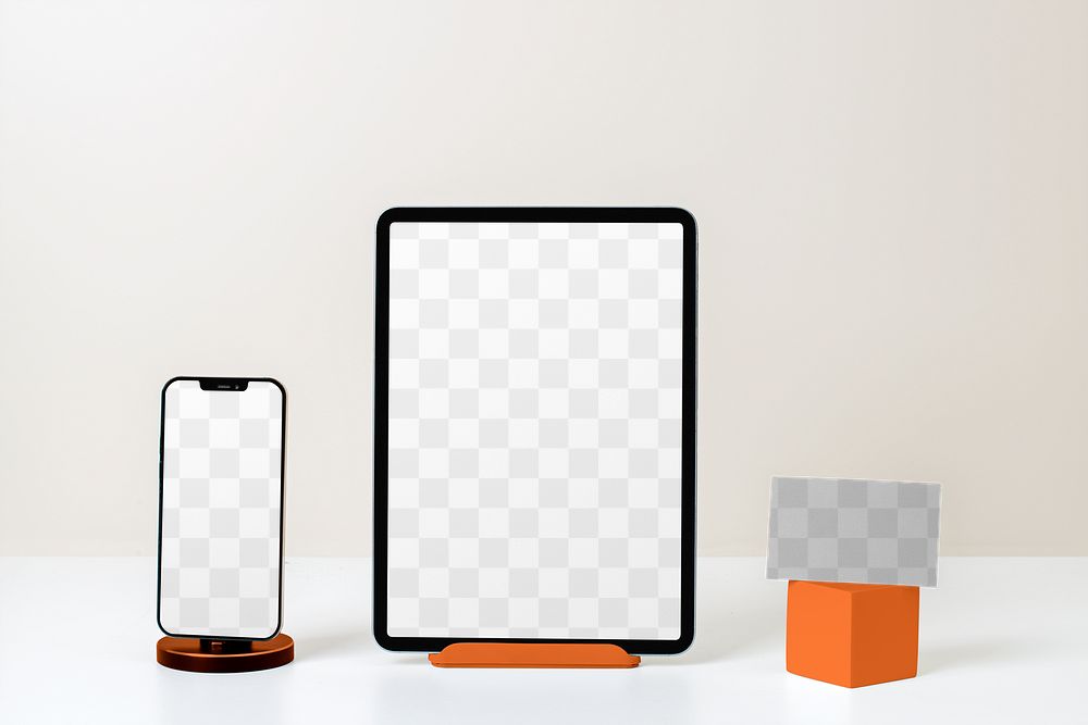 Tablet screen png mockup, transparent | Premium PNG - rawpixel