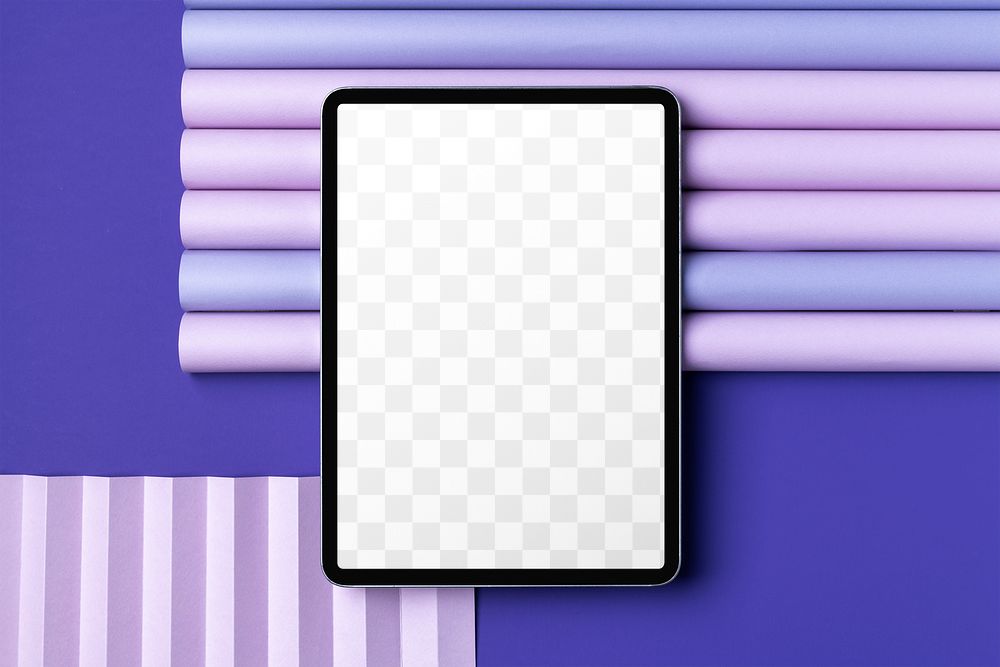 Tablet screen png mockup, transparent | Premium PNG - rawpixel