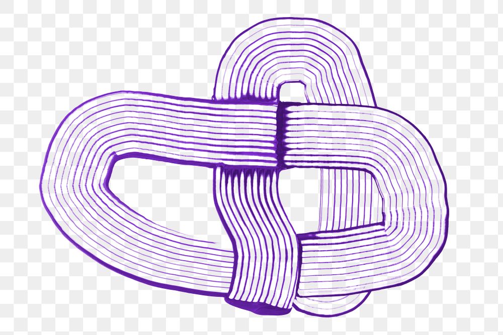 Purple irregular shape texture png | Premium PNG Sticker - rawpixel