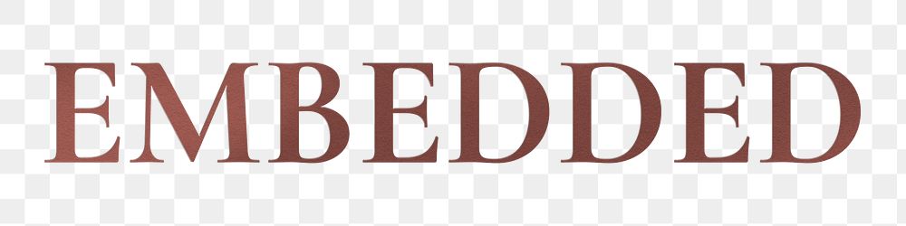 Embedded png sticker typography red | Free PNG Sticker - rawpixel