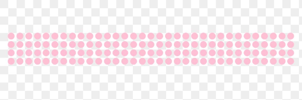 Pink brush stroke png polka | Free PNG Sticker - rawpixel