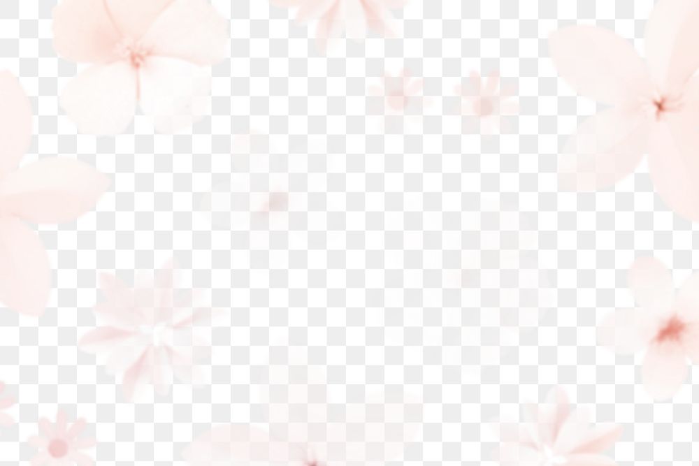 Pink floral background design resource | Free PNG - rawpixel