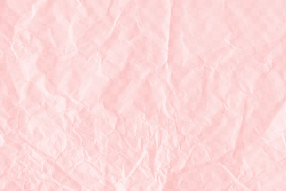 Crumpled salmon pink paper textured | Premium PNG - rawpixel