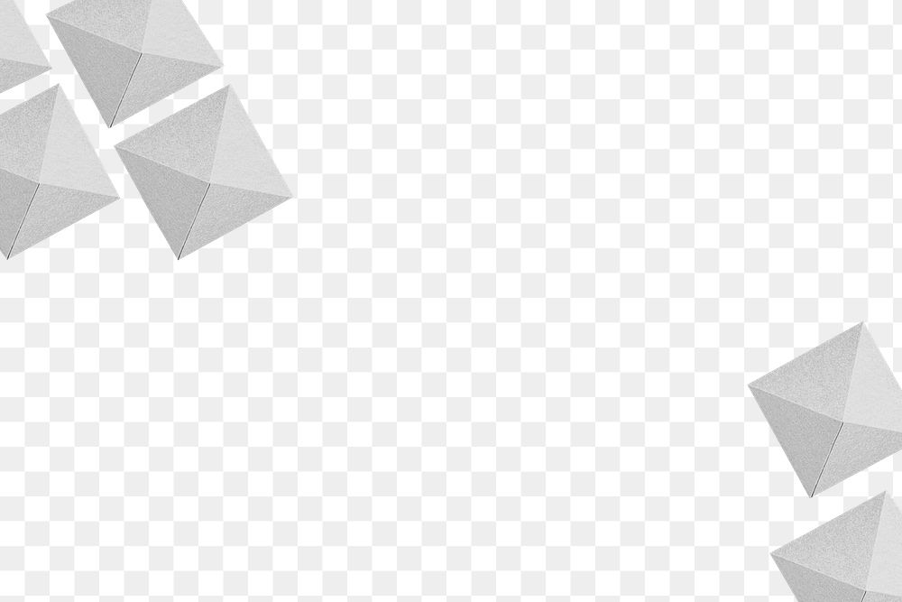 Gray geometric template design element | Premium PNG - rawpixel