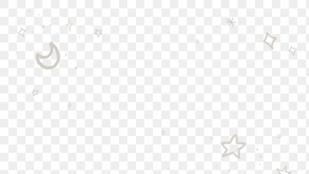 Moon stars design element | Premium PNG - rawpixel
