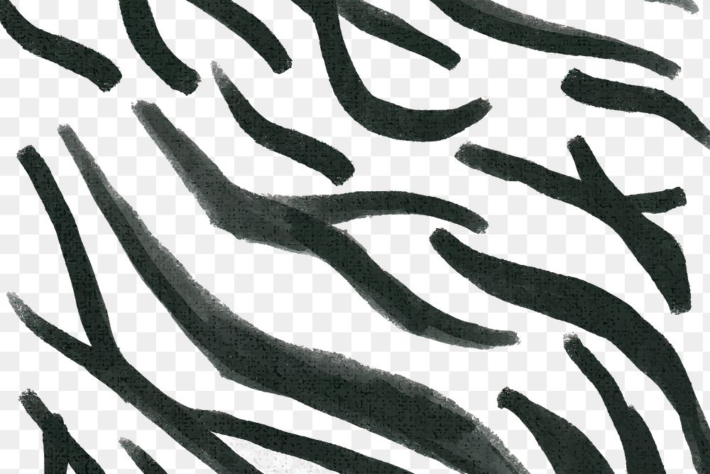 Zebra pattern png transparent background | Premium PNG - rawpixel
