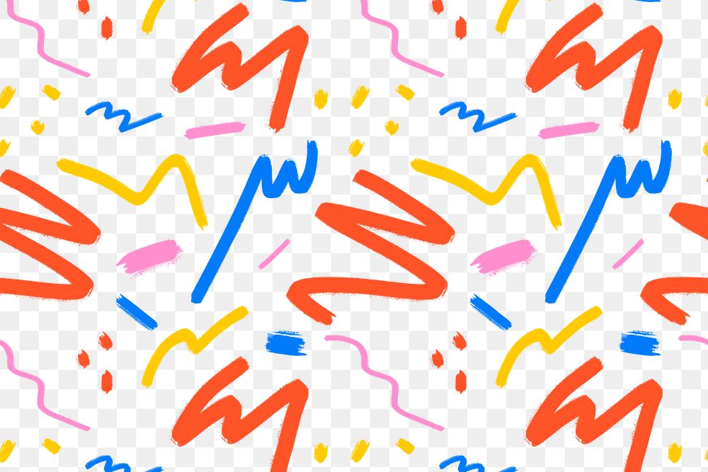 Colorful brush png pattern, abstract | Premium PNG - rawpixel